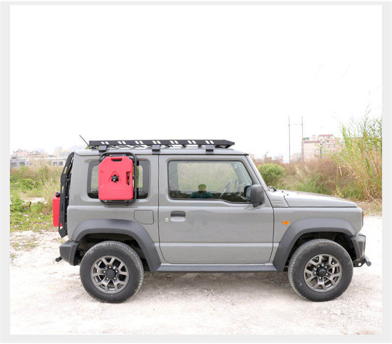 2 Gallons Spare Fuel Tank Water Drum Bucket Rear Window Extension ...
