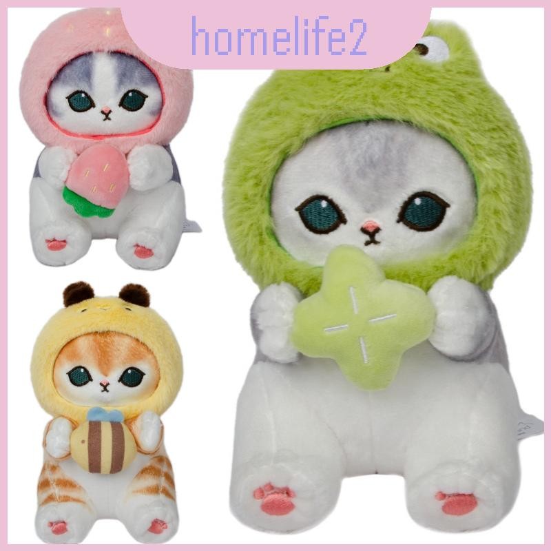 Cute And Cuddly Mofusand Cat Plush Toy, Short Furry Fabric, Cartoon Cat ...