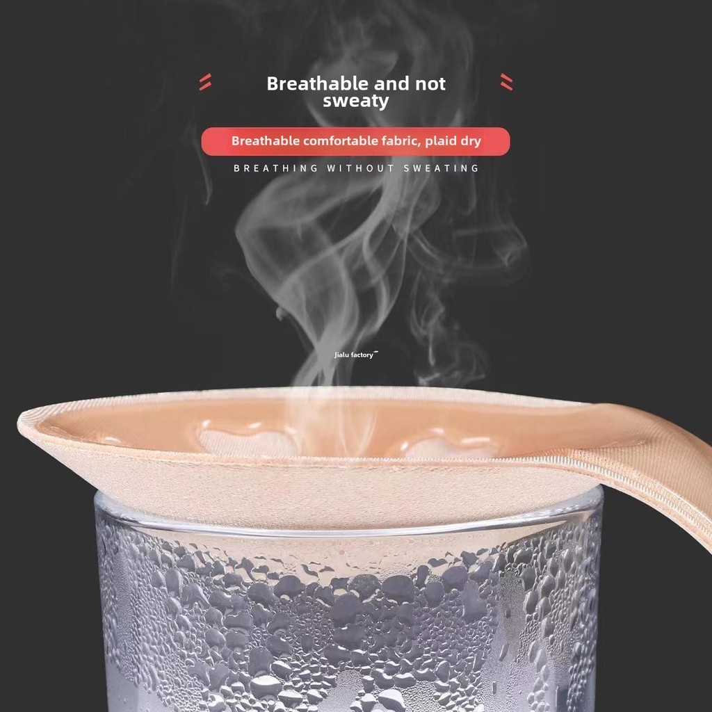 Cut-Free Waterproof Push Up Bra Wireless Bra Seamless Invisible Nipple ...