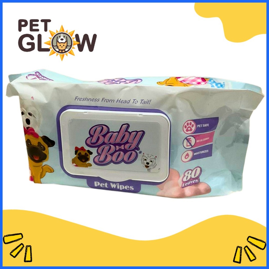 ☑️ NEW PRODUCT! Baby Boo Pet Wipes 80 Leaves | Shopee Philippines