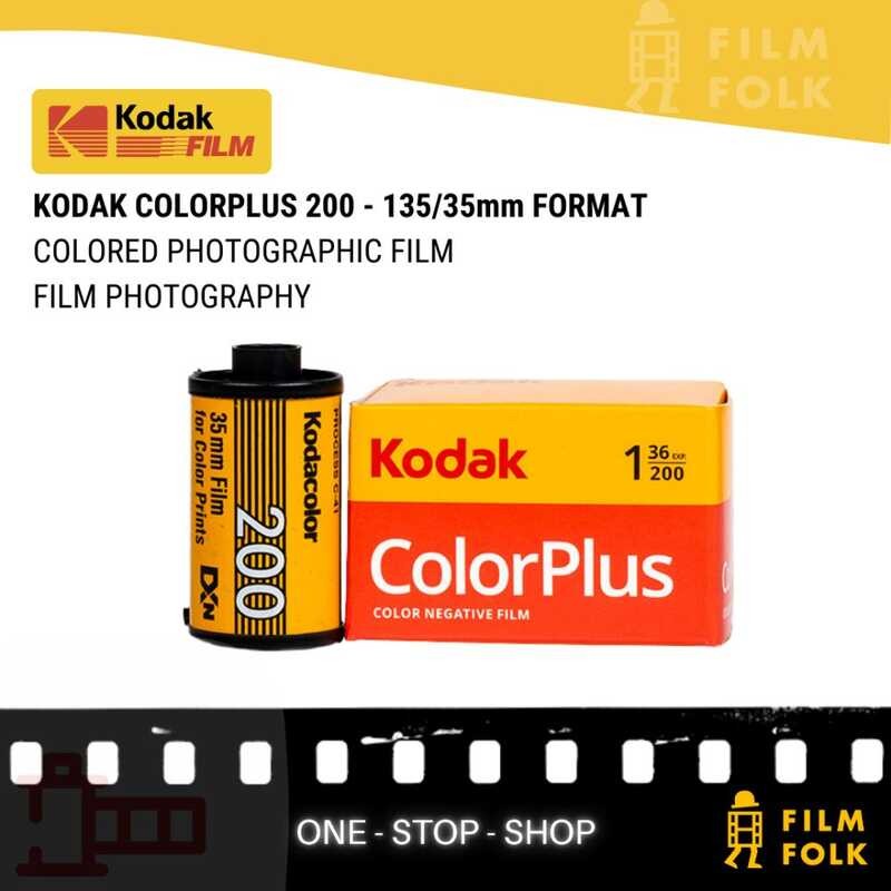 Kodak Colorplus 200 Color Negative Film – 135 / 35 Mm, 36 Exposures ...