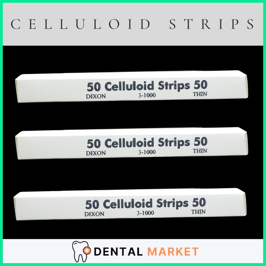 ♂ Dixon Celluloid Strips 50 Thin | Shopee Philippines