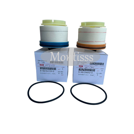 유 Combo Fuel Filter (Upper and Lower) Isuzu D-Max Dmax / Isuzu Mu-X Mux ...