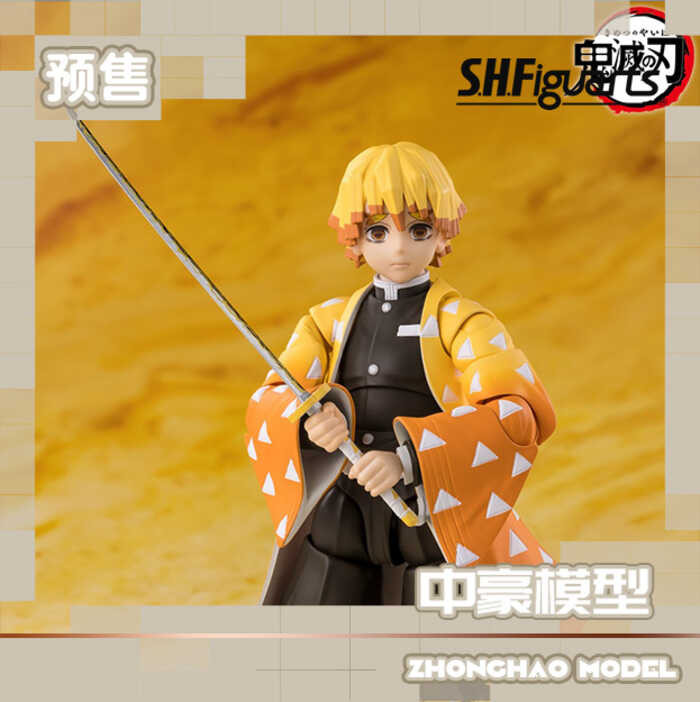 Zhonghao Bandai SHF Demon Slayer: Kimetsu No Yaiba Zenitsu Agatsuma ...