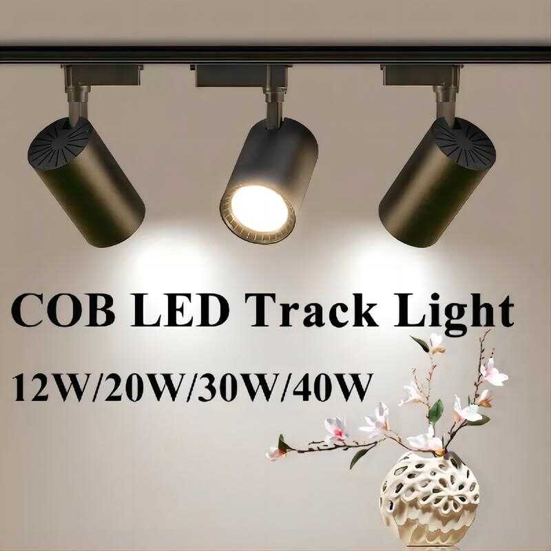 Complete Set Track Lamp Spot Light Ceiling LED Lighting 220V Rail ...