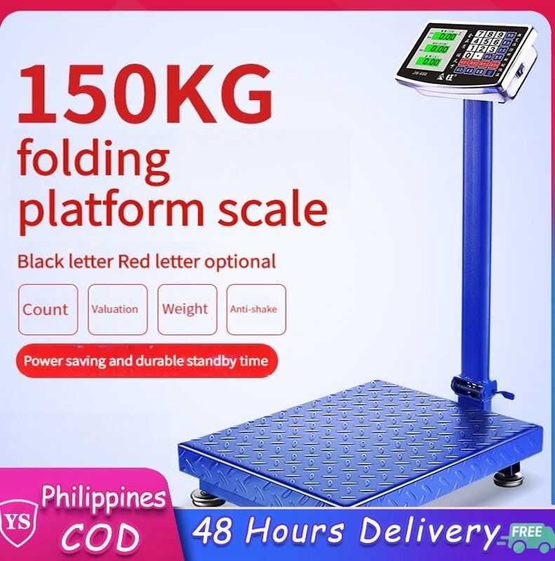 Weighing Scale Digital Weighing Heavy Duty English Version 150/300Kg ...