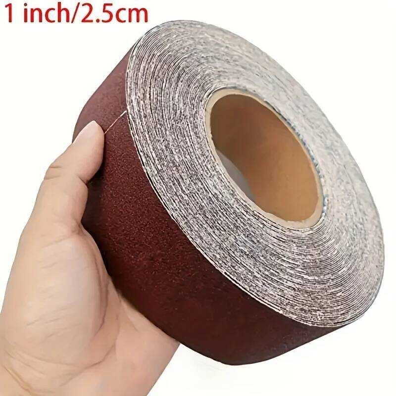 1 Inch Emery Cloth Roll, Abrasive Sandpaper Rolls Assorted Sand Paper ...