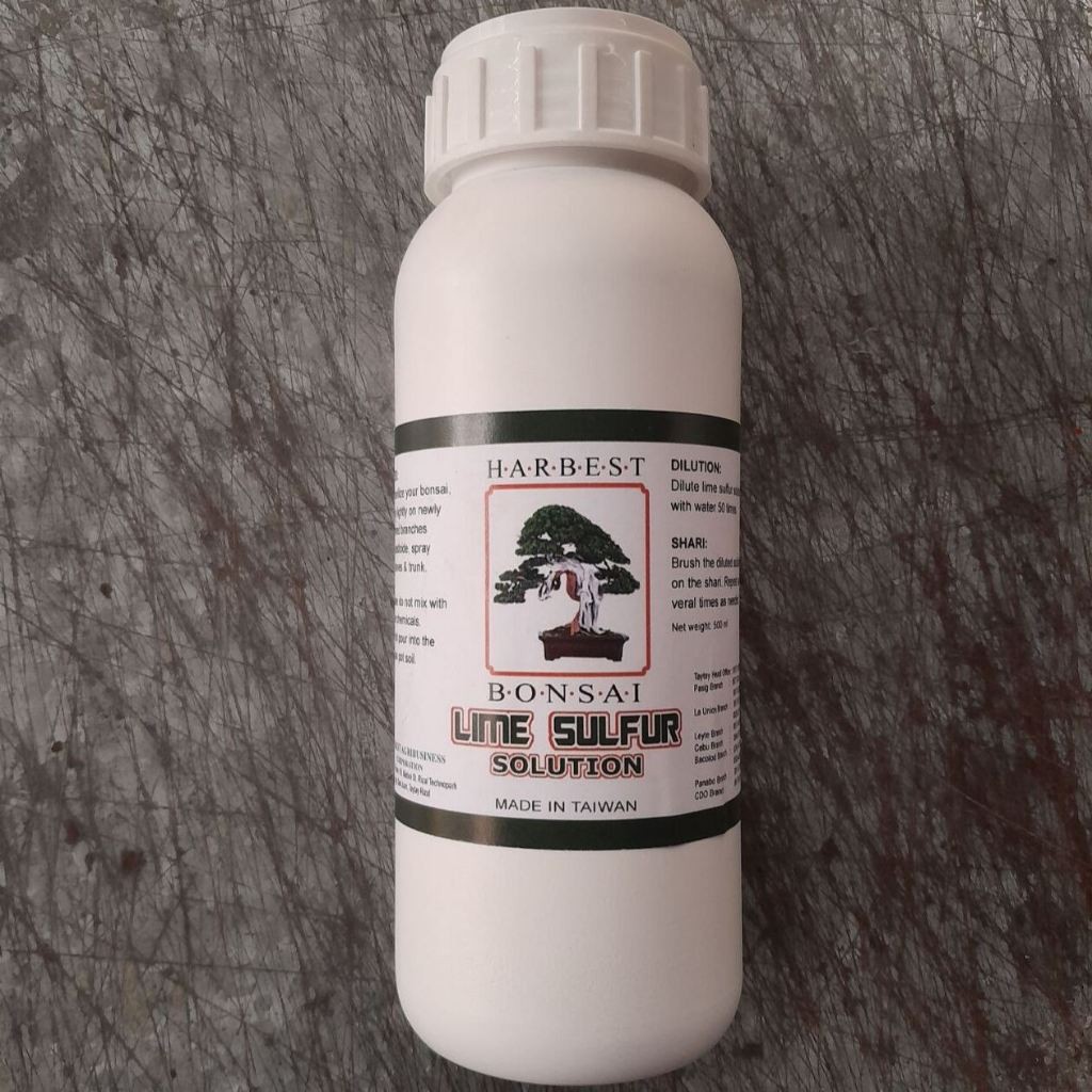 BONSAI LIME SULFUR / LIME SULPHUR SOLUTION (500mL) by HARBEST | Shopee ...