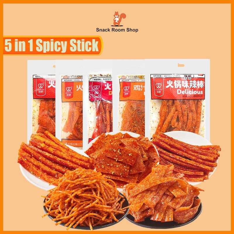 Buy 1 Take 2 Latiao Strips Chinese Snacks Foods Mala Camping Food ...