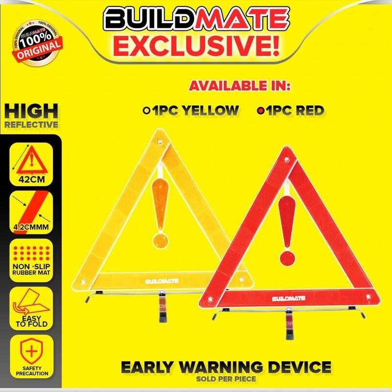 BUILDMATE Brand SHIMARU Reflective EWD Early Warning Device Red ...