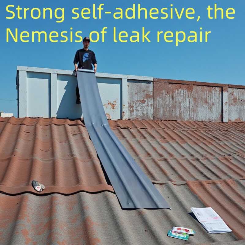 Self-Adhesive Membrane Tape - Ideal Roof Leak Repair and Heat ...