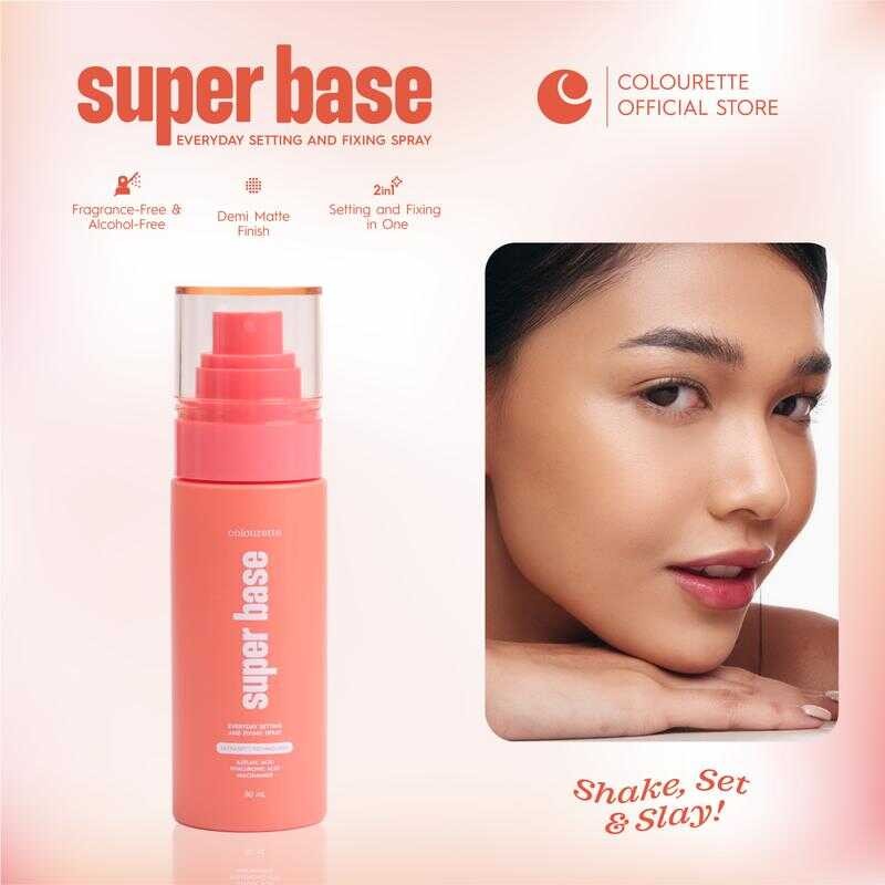 Colourette Super Base Everyday Fixing And Setting Spray | Shopee ...