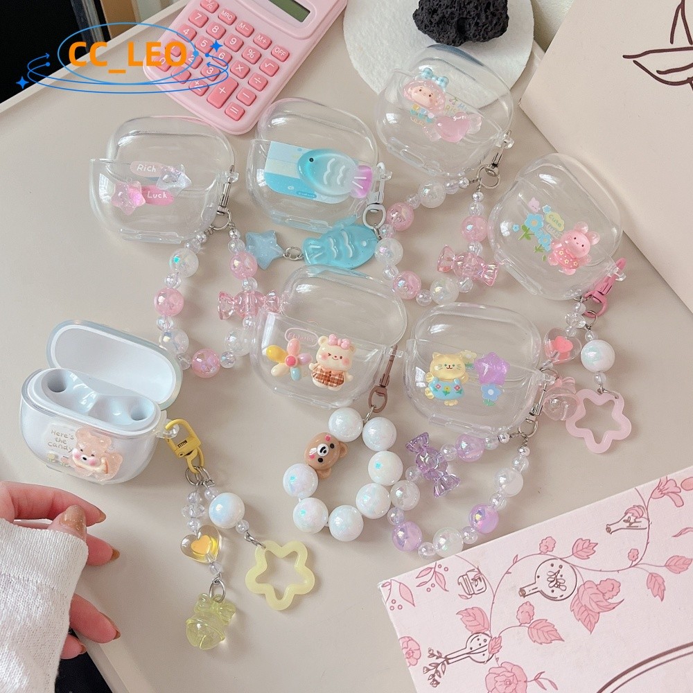 For Redmi Buds 6 Lite Case Redmi Buds 6 Lite Cute Candy Bracelet ...