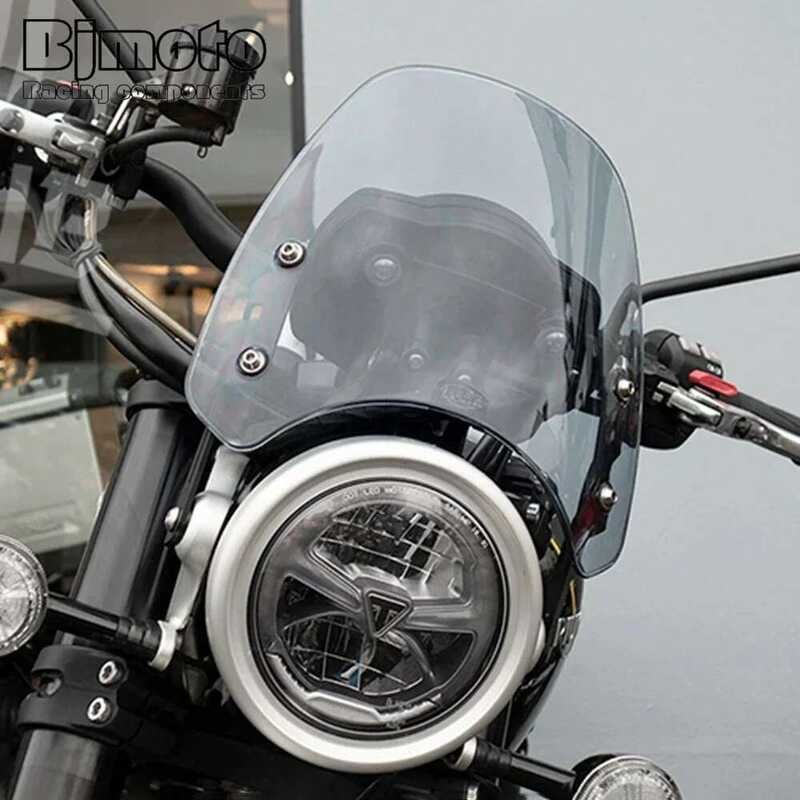 A 1200Xe/Xc/Be Windscreen Windshield For Triumph Bonneville Scrambler ...