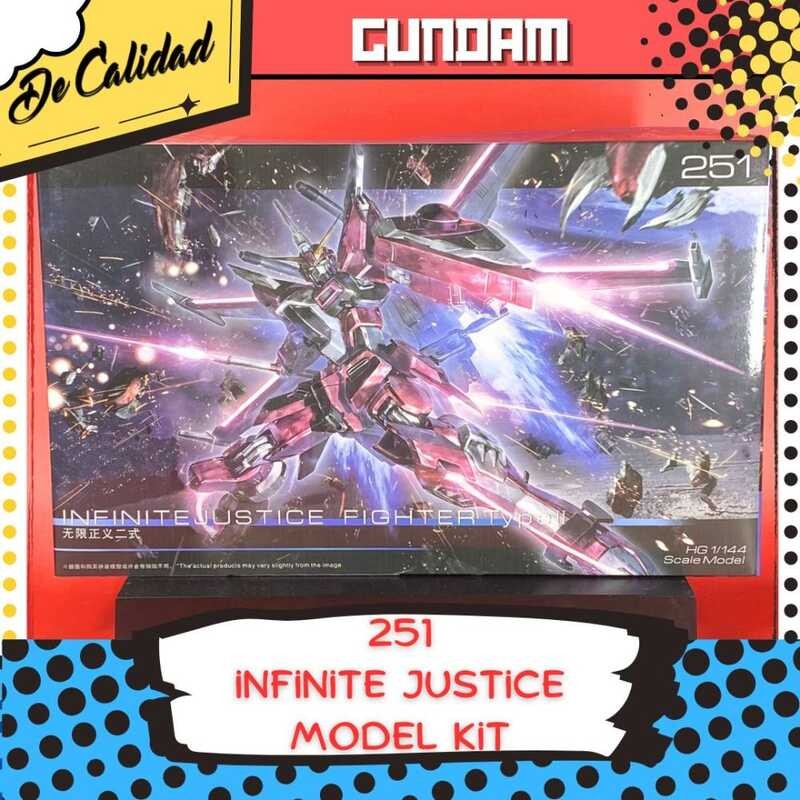 251 HG Infinite Justice Type 2 Scale 1/144 Model Kit Cd5 | Shopee ...