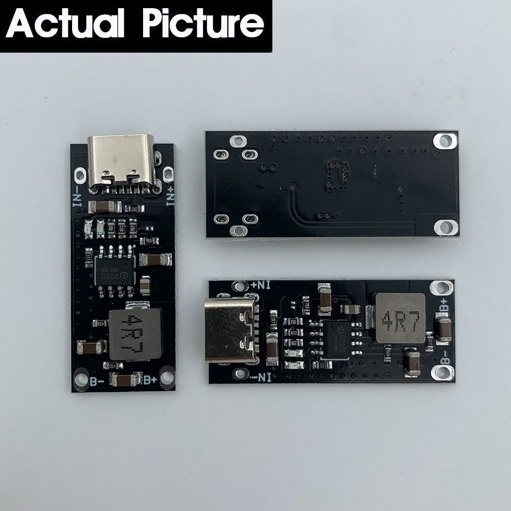 Type C Fast Charging Module Board 3A-IP2312 5V-4.2V Polymer Lithium ...
