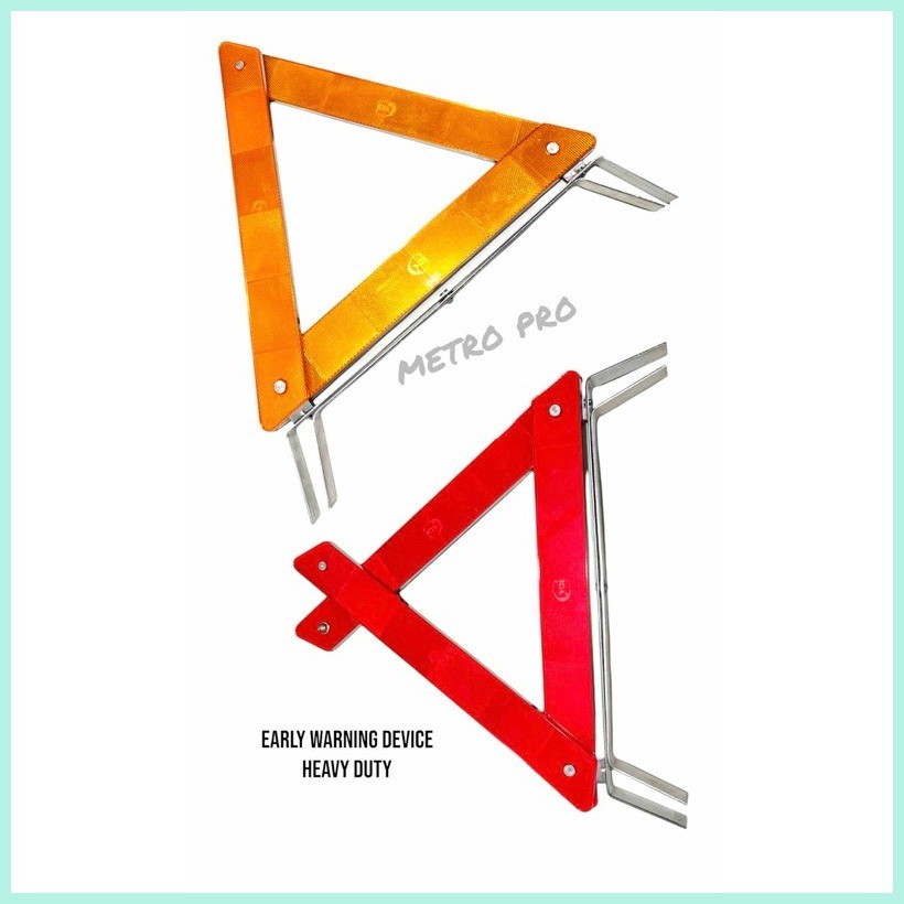 Reflective Triangle Early Warning Device EWD Heavy Duty LTO Standard ...