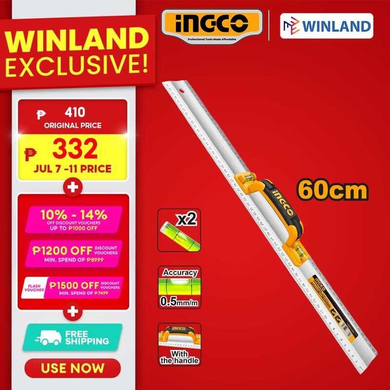 Ingco ni Winland Ruler na may ng Espirito 60cm HAR01060 Level Bar ...