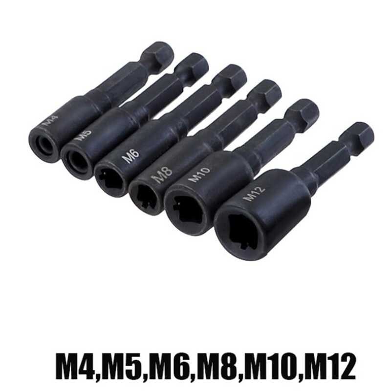 Bagong 1/4 Hex ∢ Shank Socket Adapter M4-M12 HSS Straight Fluted Screw ...