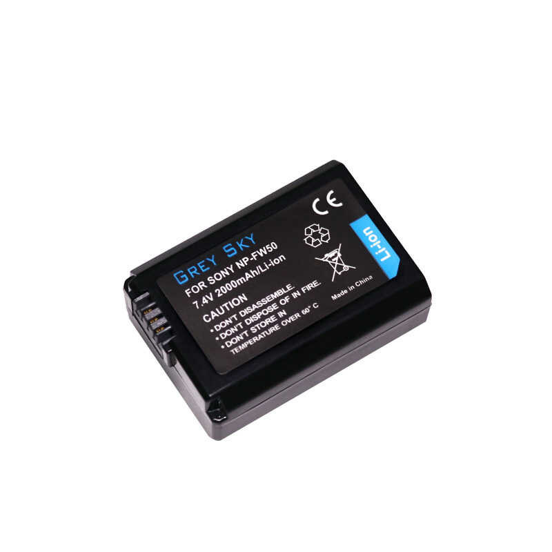 Np-Fw50 ☀ 2000Mah NP Fw50 Baterya AKKU Para Sa Sony Nex-3N Nex-5 Nex-5N ...