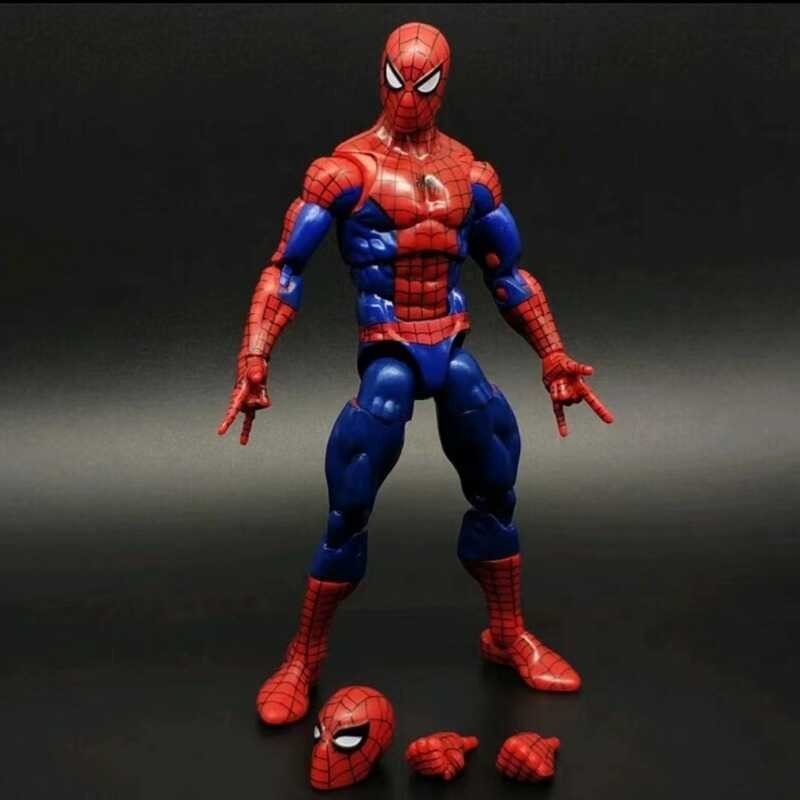Venomized Spider Man Venom Deadpool Punisher Action Figures Black ...