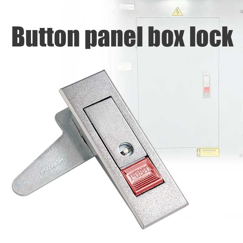 Push Button Lock With Key (MS603-2) For Data Panel Electrical Box ...