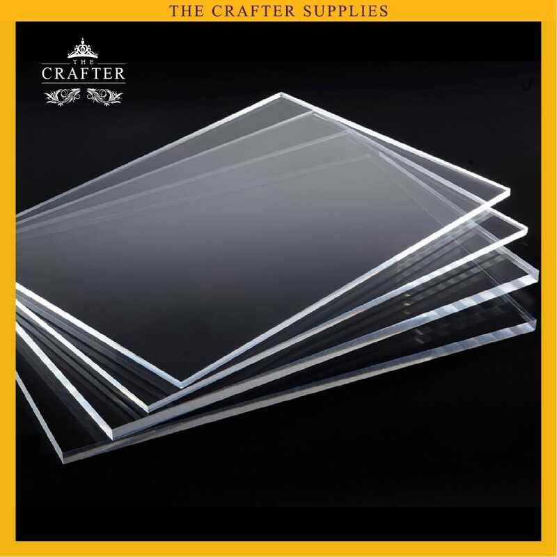 Clean Transparent Acrylic Sheet 3mm/ Big size/ Pre-Cut Size Plastic ...