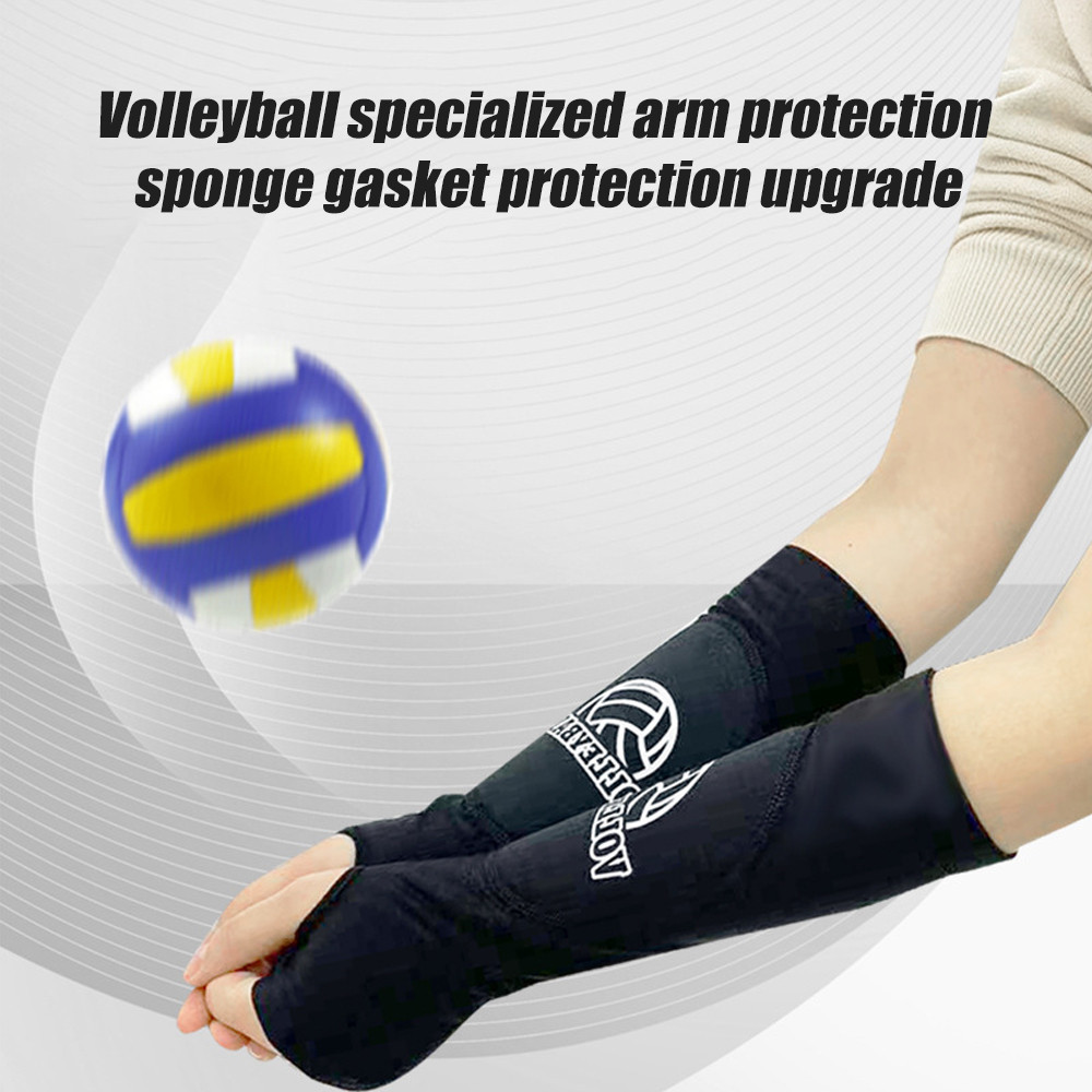 1Pair Volleyball Arm Sleeves Passing Forearm Sleeves with Protection ...