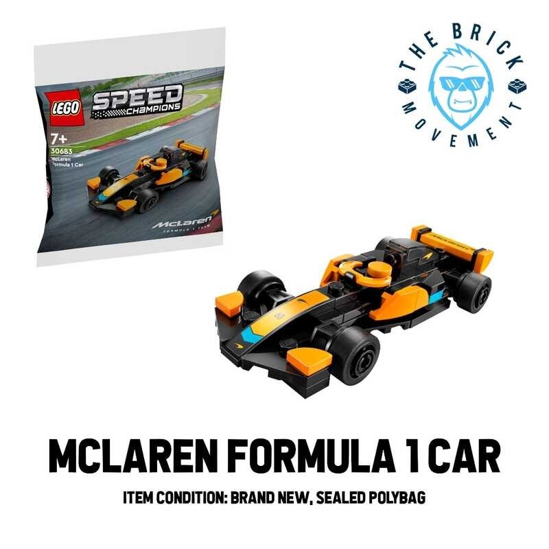 LY Lego® SPEED CHAMPIOS Mclaren Formula 1 Car Polybag | Shopee Philippines