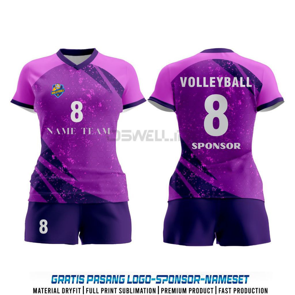 【Free Custom Name & Number】Volleyball Sublimation T Shirt New Design 2024 VOLLEYBALL FULLY ...