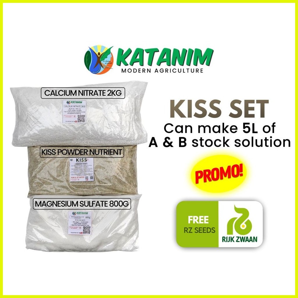 ☪ KISS Powder 5L SET | Potent Powder Solution for Lettuce, Leafy and ...