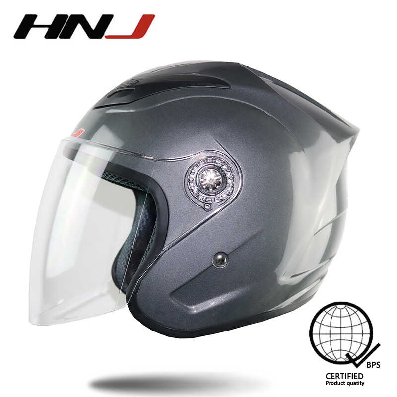 HNJ A4-003 Half Face Helmet Motorcycle Helmets Women Half Face Helmet ...