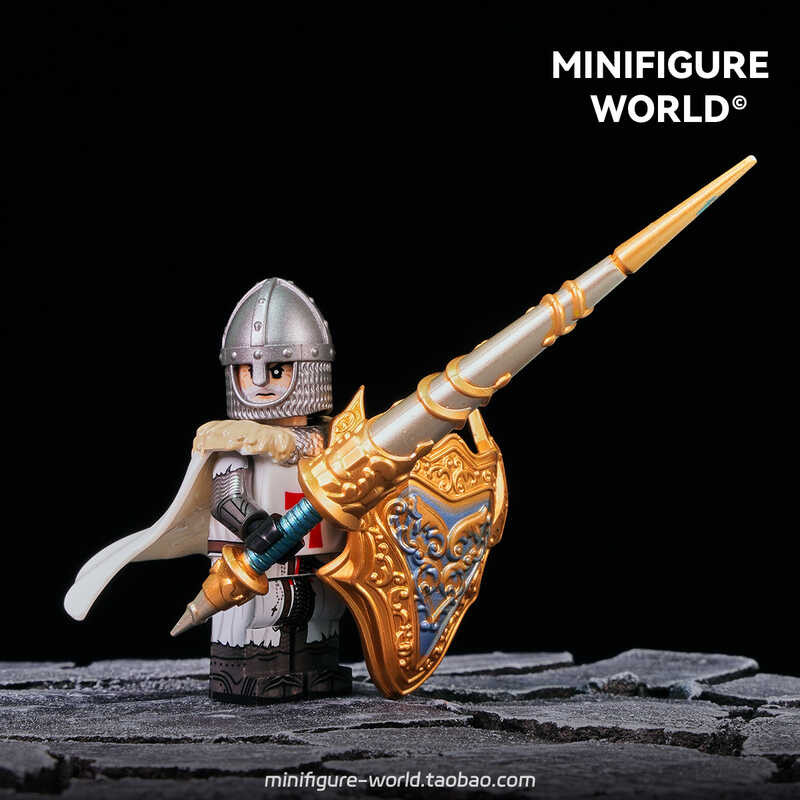 8E Middle Ages King Arthur Knights, Shields, Spears, Weapons, Third ...