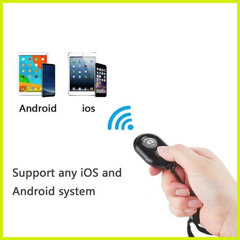 ♂ ♨ Bluetooth Remote Shutter For IPhone Android Phone camera timer ...