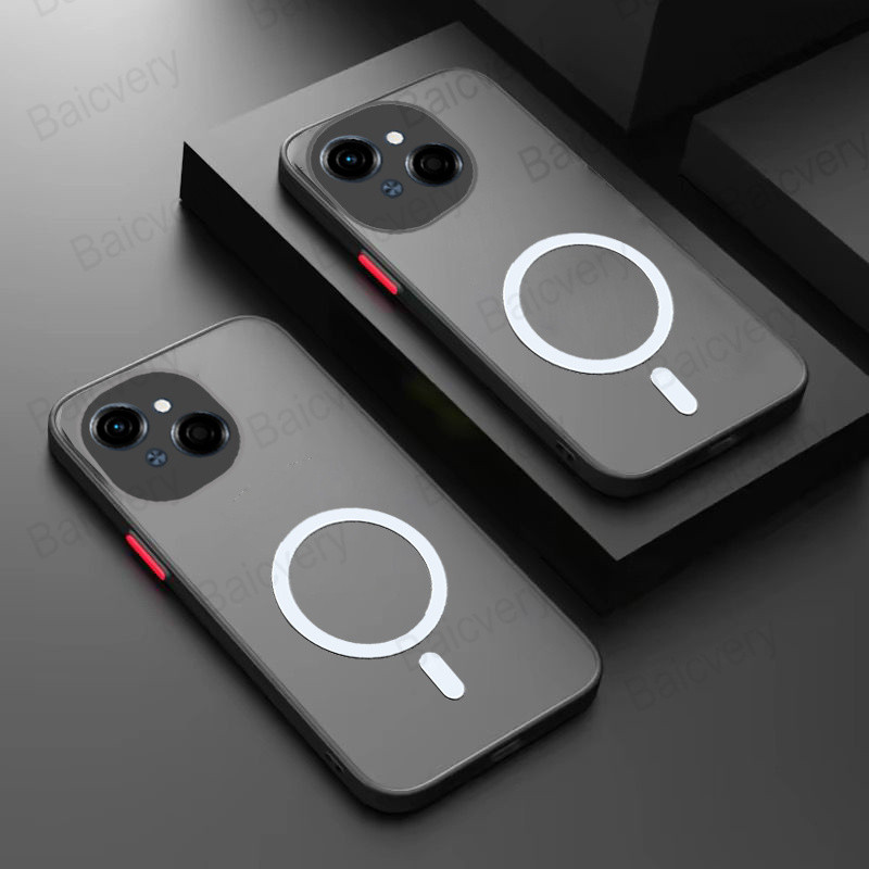 Casing For Tecno Spark GO 2025 POP 9 Spark GO 1 KL4 With Magnetic ...