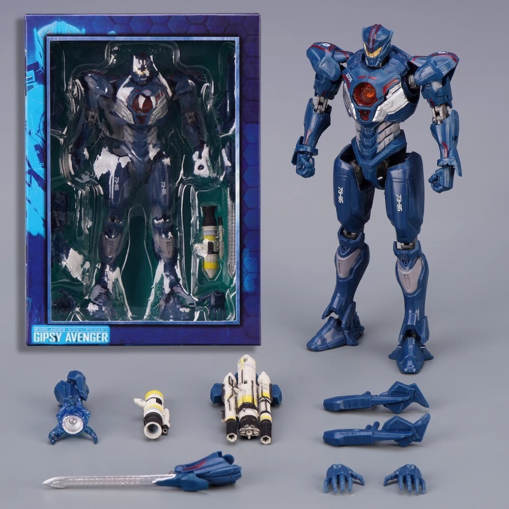 6A Pacific Rim 2 Mech Model Avengers Joint Mobile Luminous Edition ...