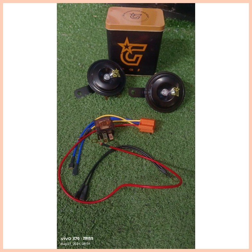 ⭐ G STAR loud Horn Version 3 with relay and socket | Shopee Philippines