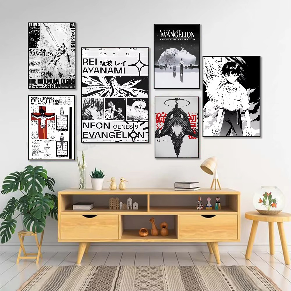 Neon Genesis Evangelion N Unit 0 G Genesis E Evangelion waterproof wall ...
