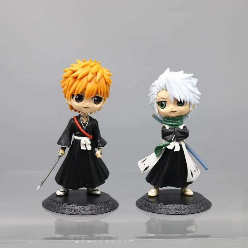 A A Bleach Q Postket 15Cm Kurosaki Ichigo Hitsu.A Toushirou Figure With ...
