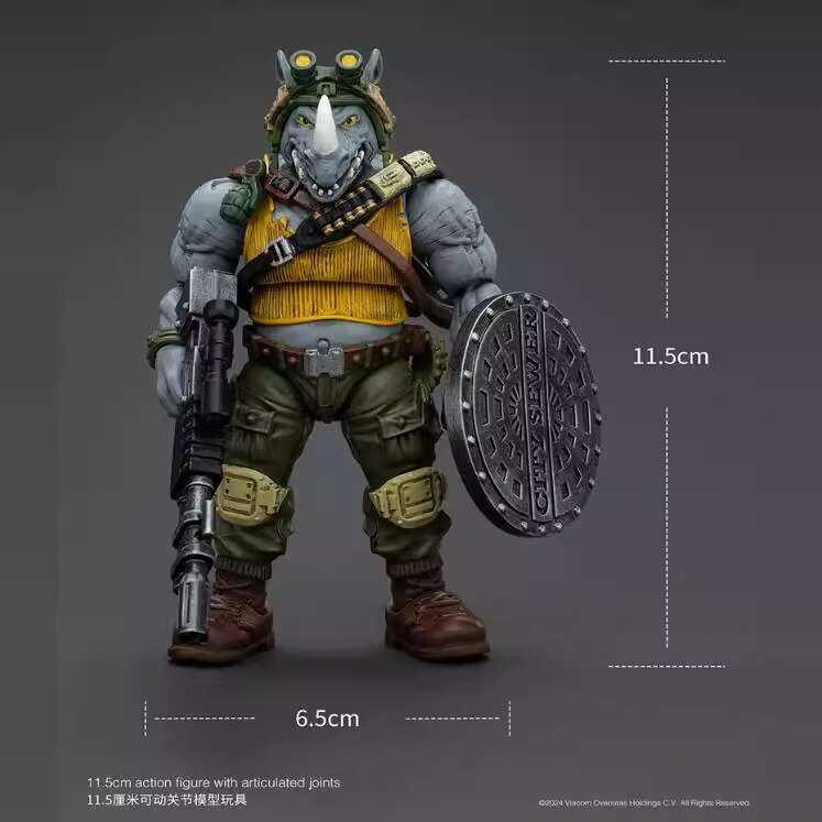 Dark Teenage Mutant Ninja Turtles Villains Ack Rocker, Didi, Wild Boar ...