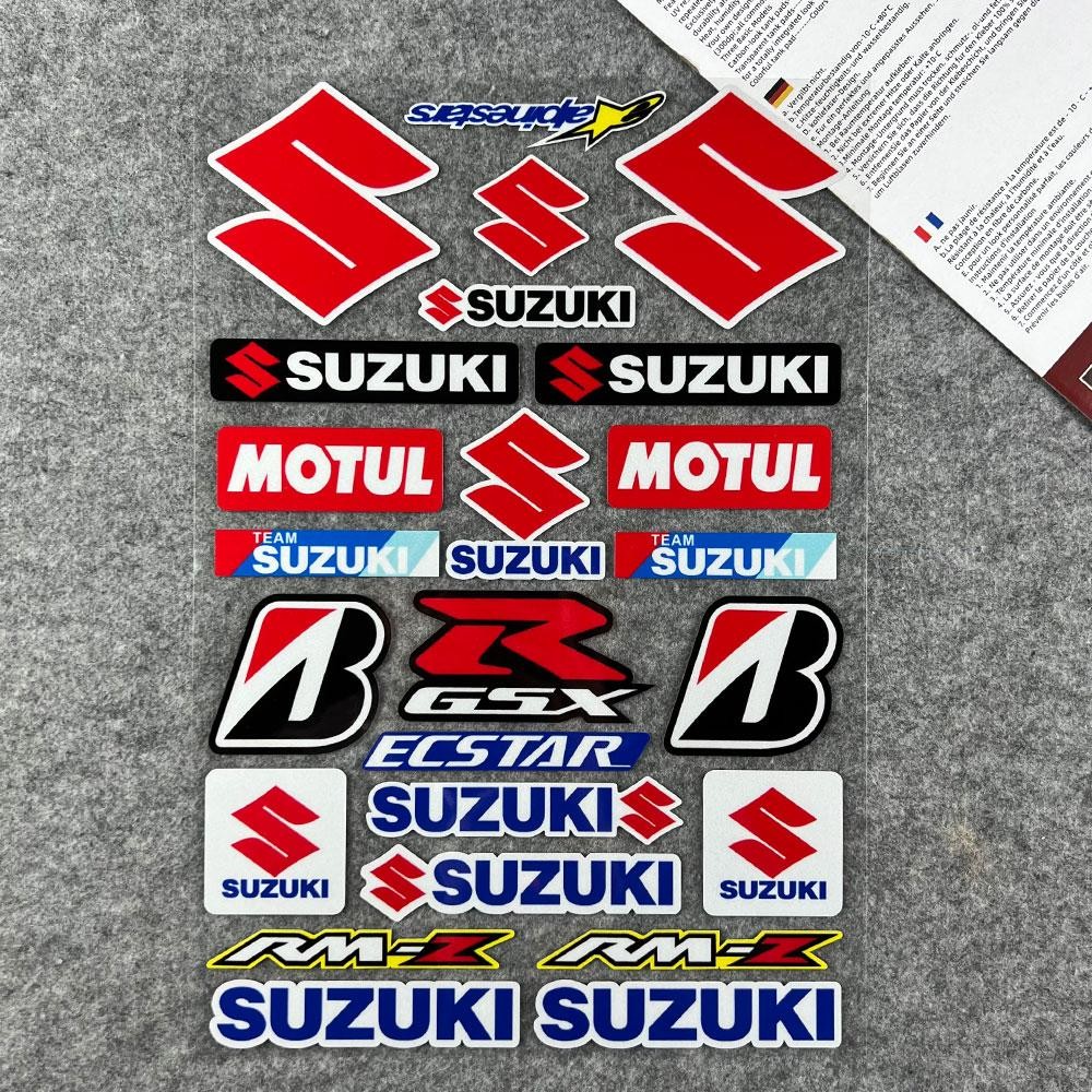 For Suzuki GSX250R Smash115 Raider R150 Motorcycle Logo Sticker Body ...