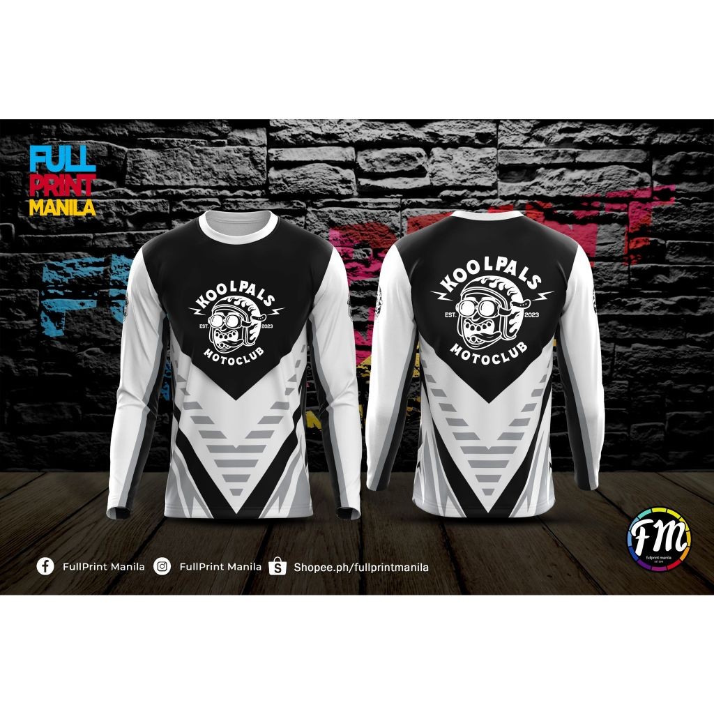 KOOLPALS MOTO CLUB RIDING JERSEY | Shopee Philippines