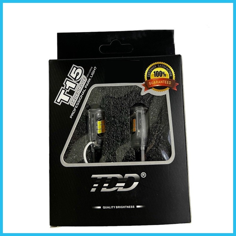 TDD T15 2835 WHITE+YELLOW DUAL CONTACT PARKLIGHT SIGNAL LED LIGHT ...