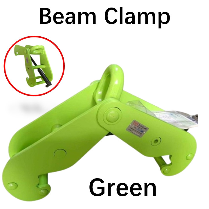 Ycaruz Lifting 1-5 Tons Beam Clamp H-Girder Steel Universal Beam ...