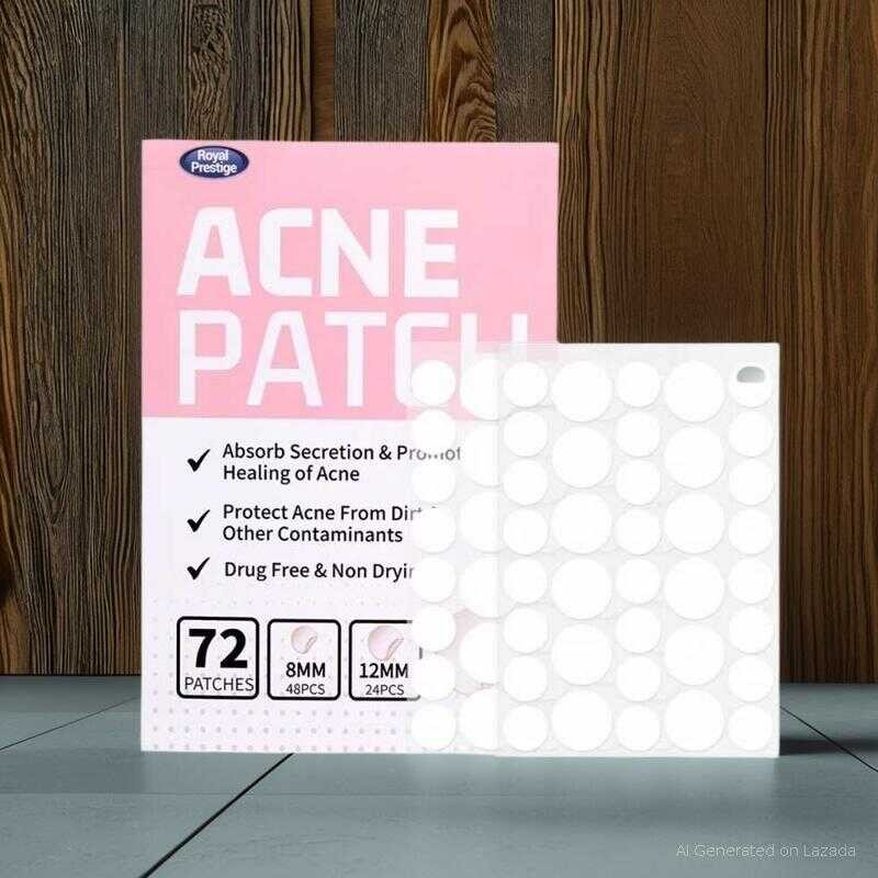 72 Pcs Invisible Acne Patches - Effective Pimple Removal & Anti-Acne ...