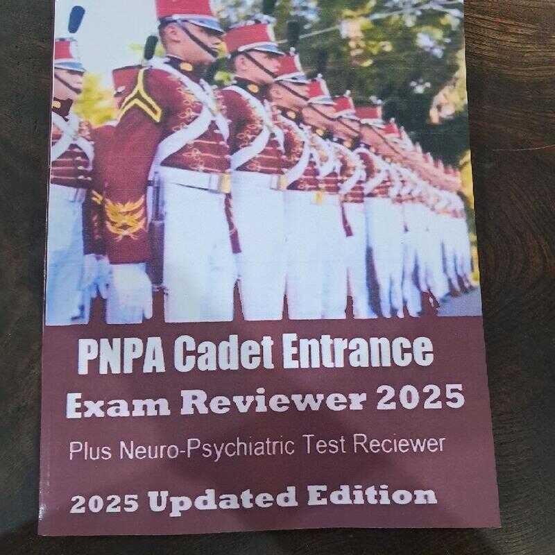 256 PNPA AND PMA CADET ENTRANCE EXAM 2025 UPDATED REVISED BRANDNEW ...