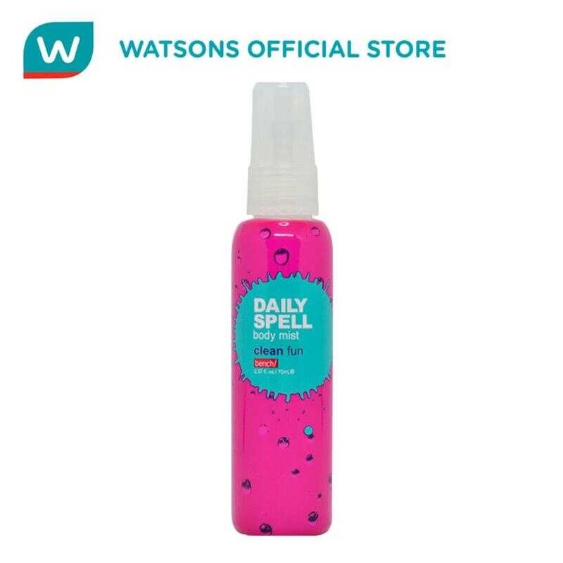55E BENCH Daily Spell Body Mist Clean Fun Pink 70Ml | Shopee Philippines