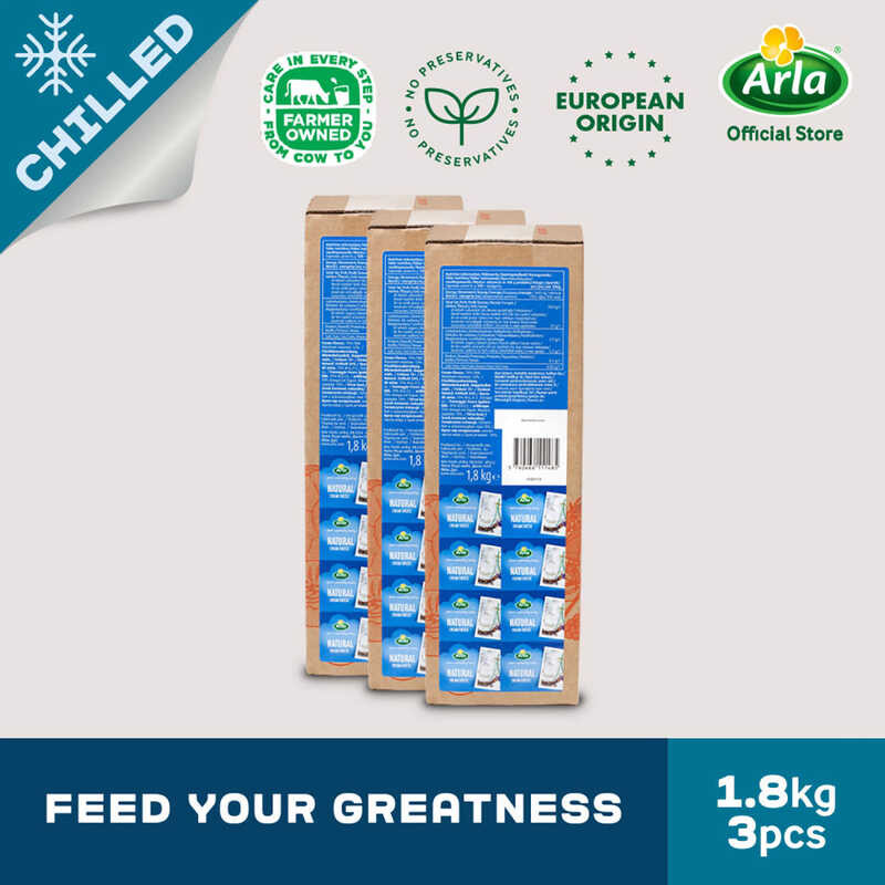 Arla Cream Cheese Block 1.8Kg 3-Pack 579 | Shopee Philippines