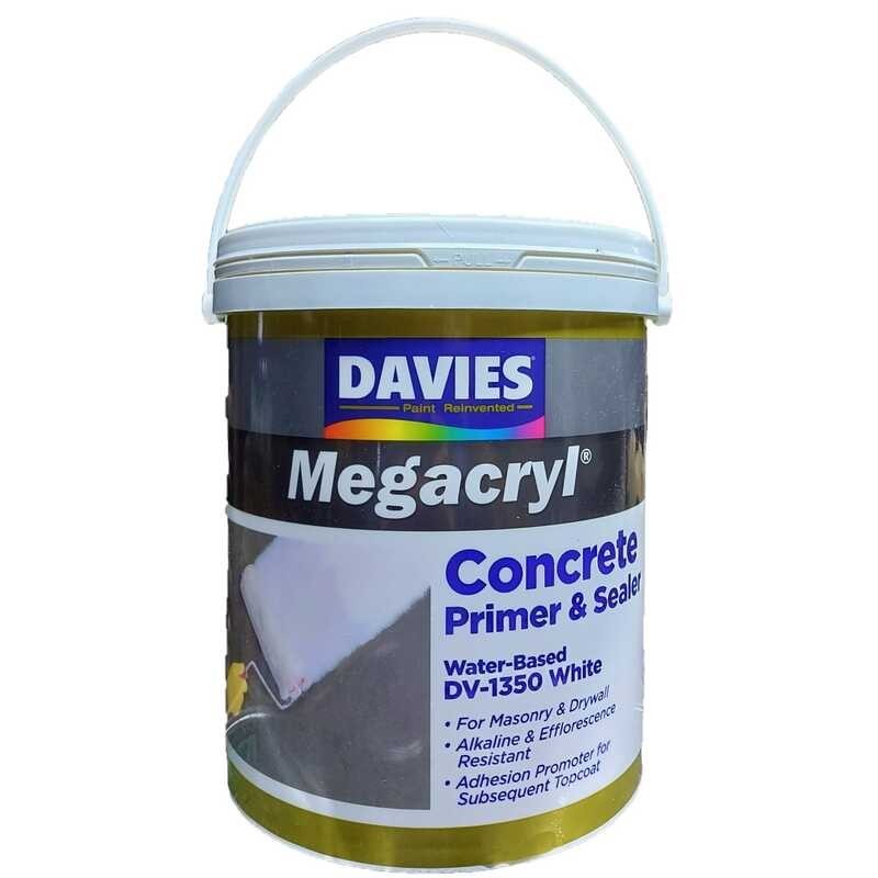 Davies Megacryl Concrete Primer and Sealer DV White Gray Liters ...