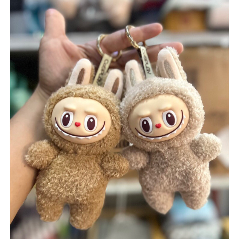 Labubu Plush Pendant 17cm Keychain Bag Accessories Gift | Shopee ...